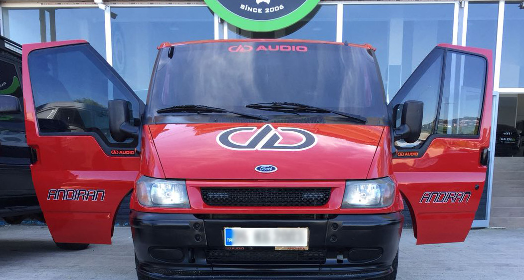 Install Highlight: Ford Transit Van – DD Audio