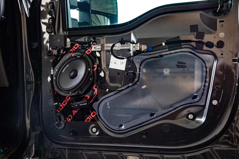 Install Highlight - Ford F-350 Sound Upgrade - Option 3.1 - DD Audio