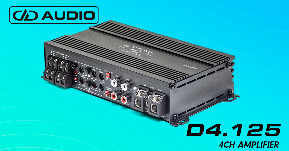 The D4.125 - Amazing Power to Size Ratio - DD Audio
